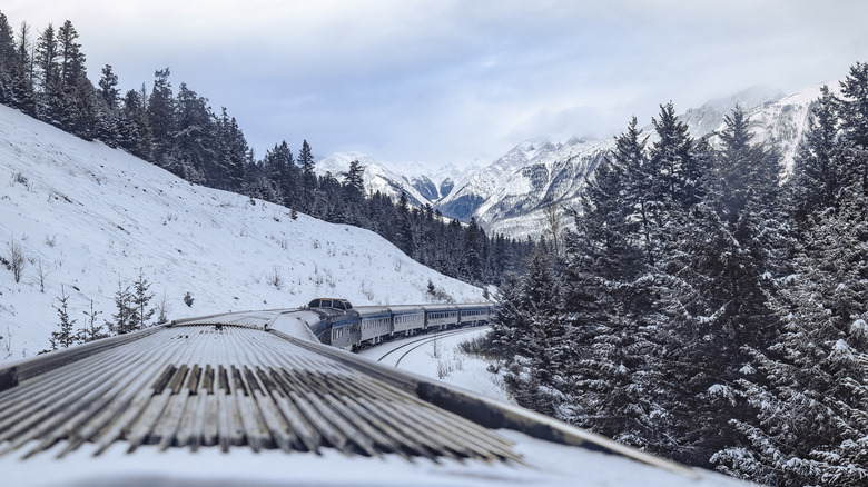 A North American Train Route Through Mountains Is Crowned The World's ...