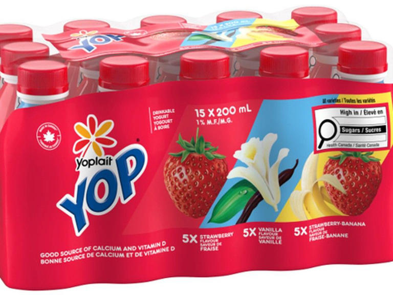 Yoplait YOP Drinkable Yogurt products recalled because of possible ...