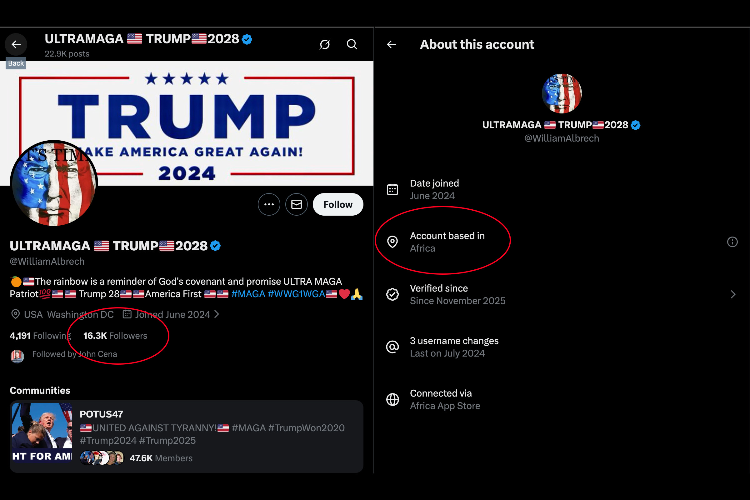 About This Account reveals the scale of X’s foreign troll problem