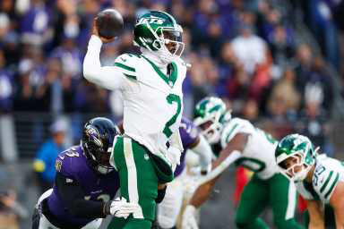Jets lose grip after halftime, drop another one against Ravens as they ...