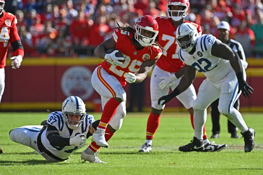 Chiefs move to 6-5 after comeback win in overtime vs. Colts
