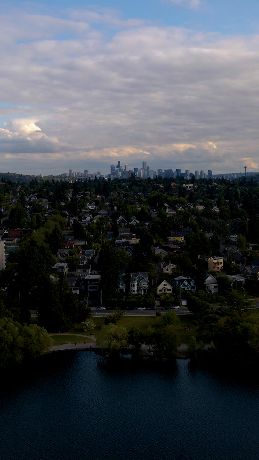 Scenic views of Green Lake