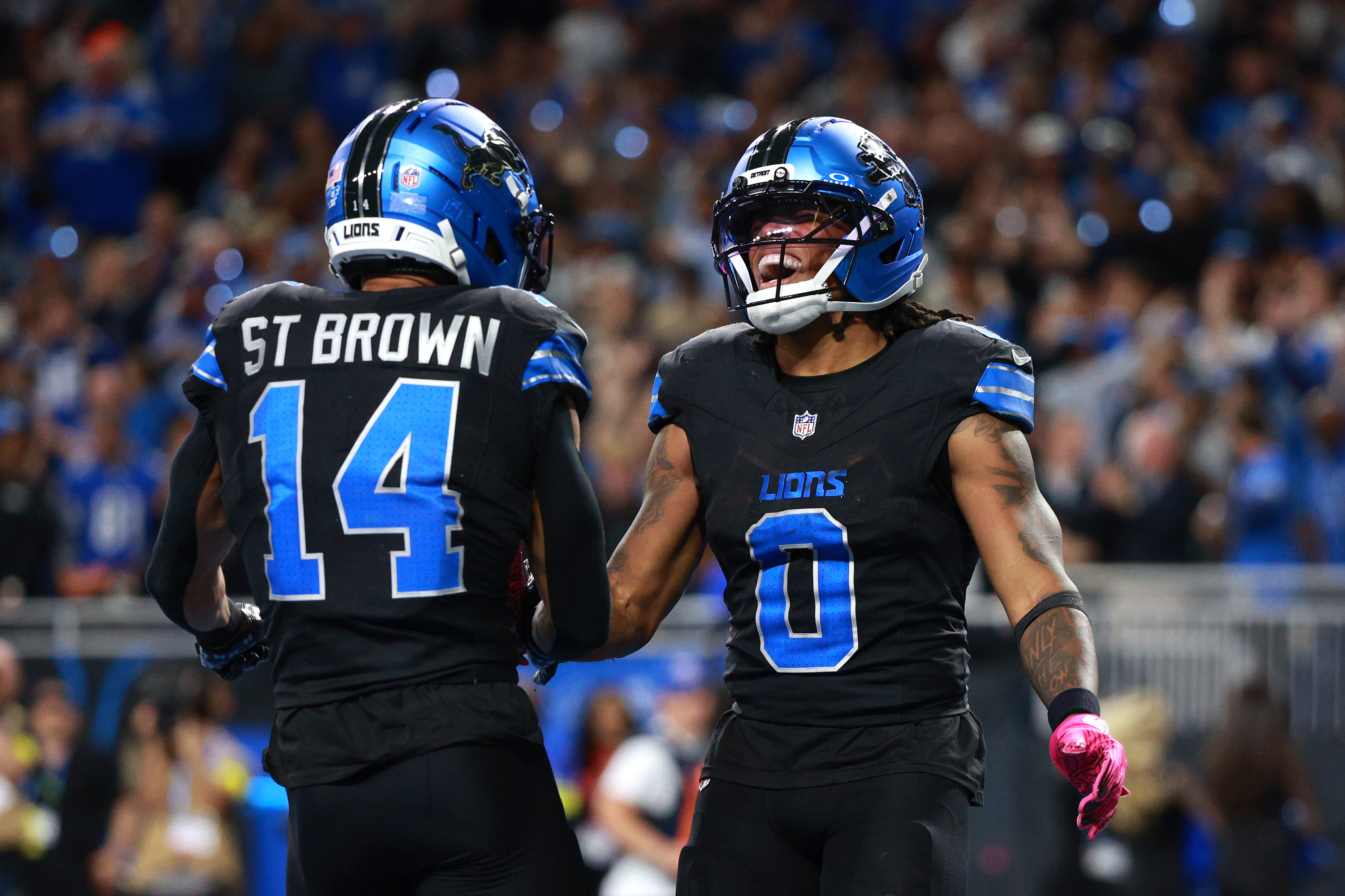 Amon-Ra St. Brown called for Jahmyr Gibbs’ game-winner vs. Giants