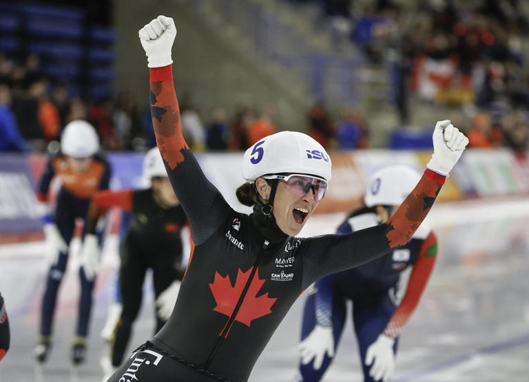 Canada's Ivanie Blondin captures speedskating World Cup gold in Calgary