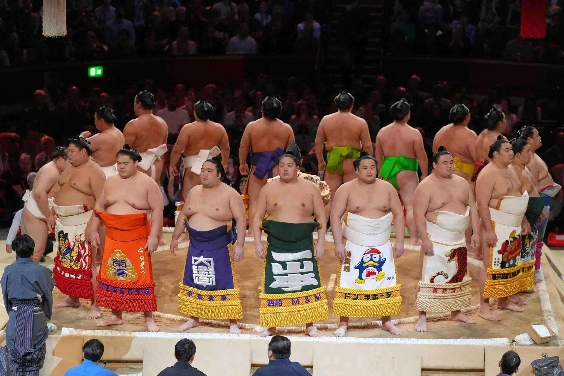 A woman leads Japan, yet she’s still forbidden from entering sumo’s sacred ring