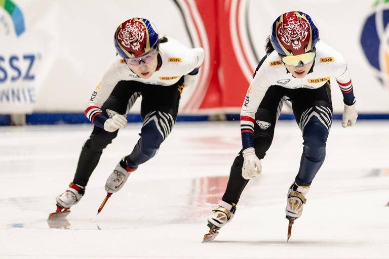 Korea takes 3 titles at Short Track World Tour in Poland