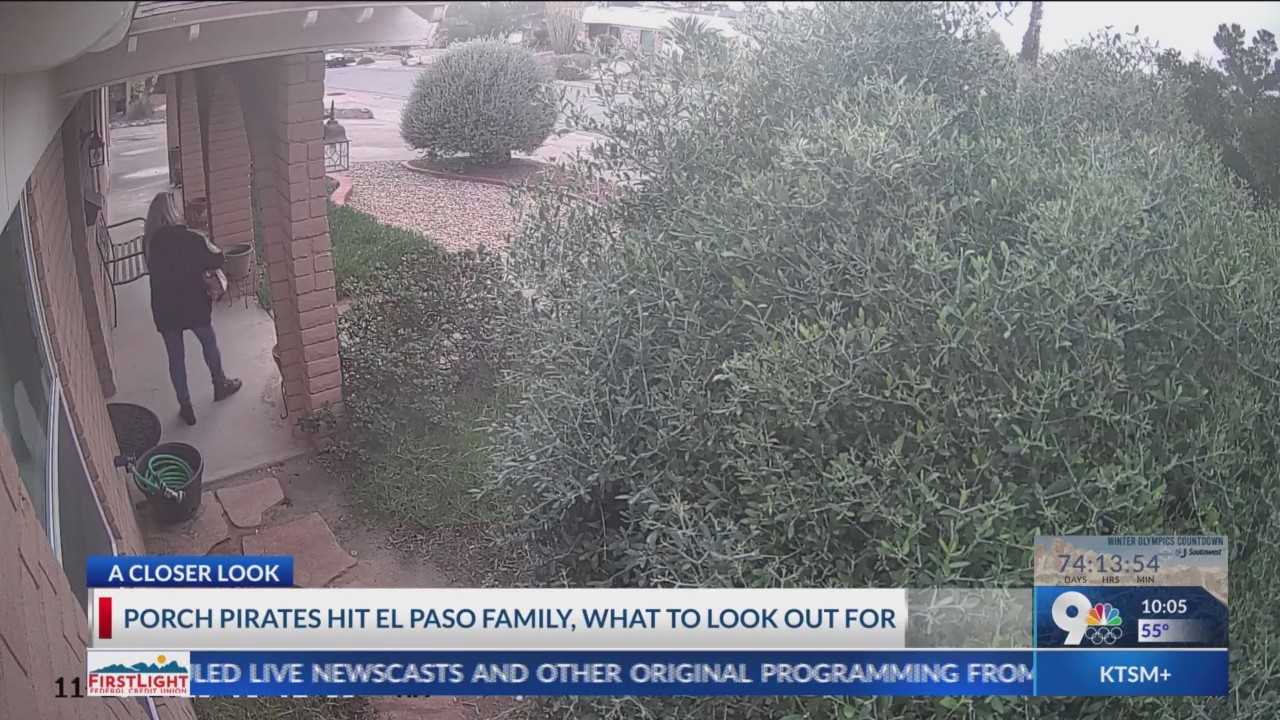 EP family offers warning after hit by 'porch pirate'