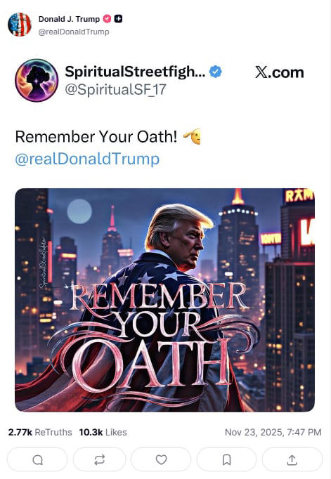 Trump, 79, Posts Wild AI Pics to Try and Justify Death Threats