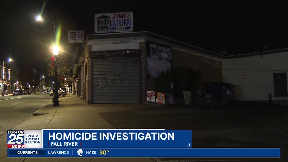 Homicide investigation underway after man dies in shooting in Fall River