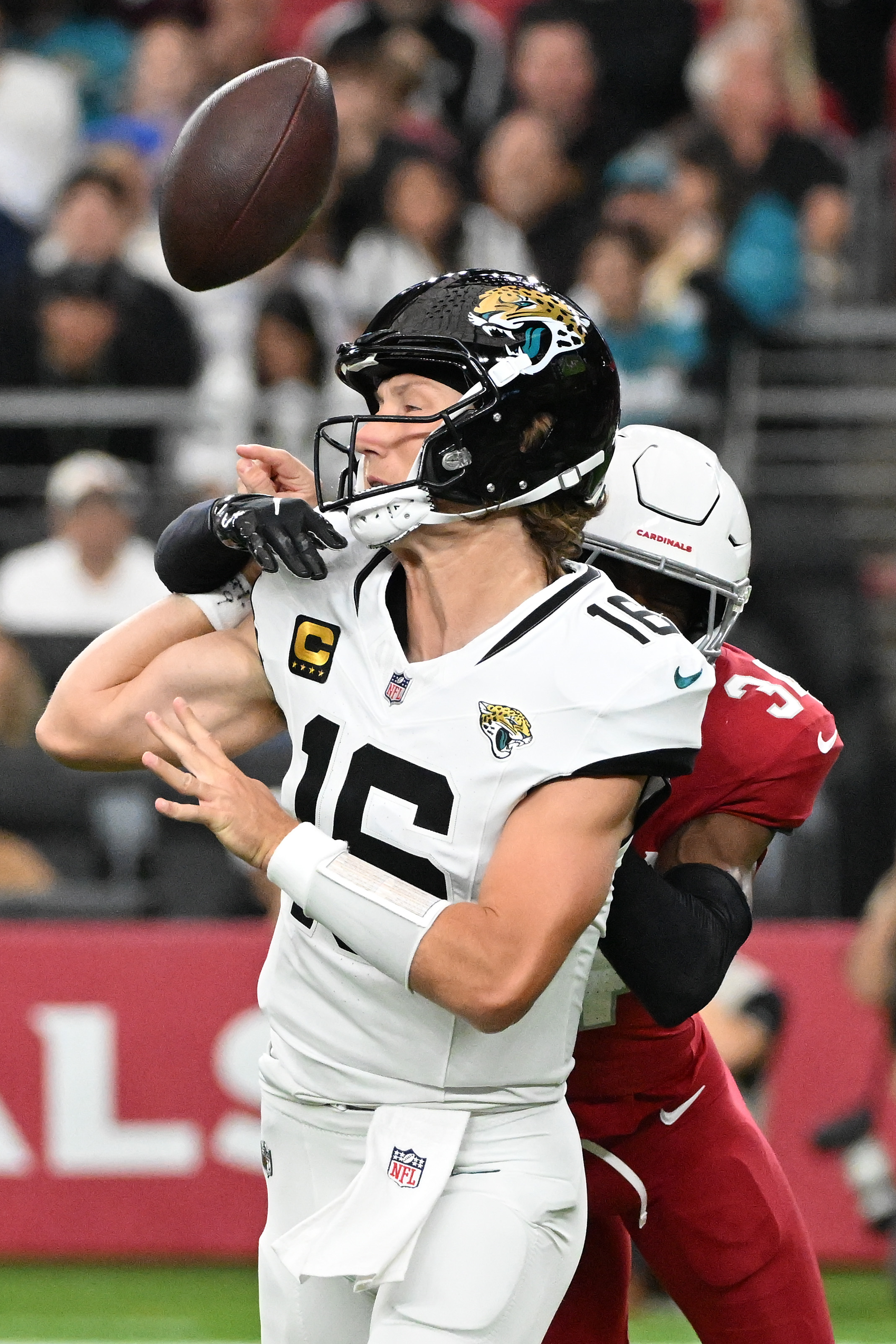 OT Thriller: Jaguars Win in Arizona despite 4 Turnover Day by Lawrence