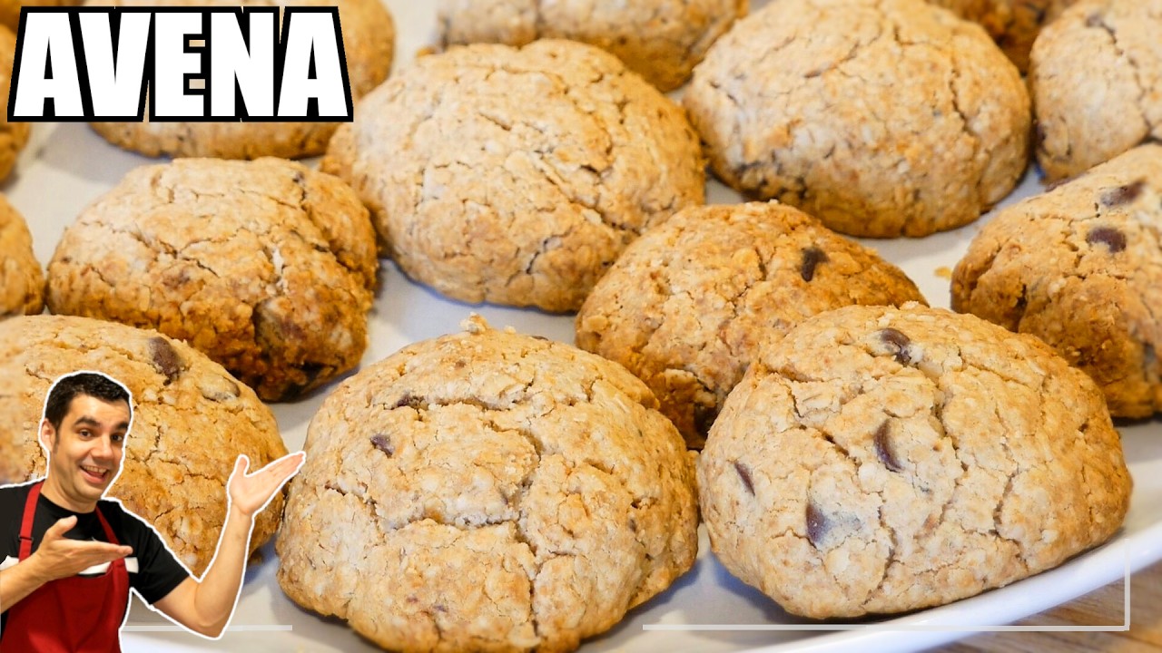 Galletas De Avena Tres Ingredientes Listas Diez Minutos