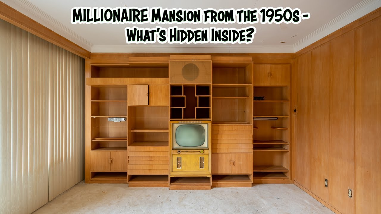 Millionaire Mid-Century Mansion from the 1950s: What’s Hidden Inside