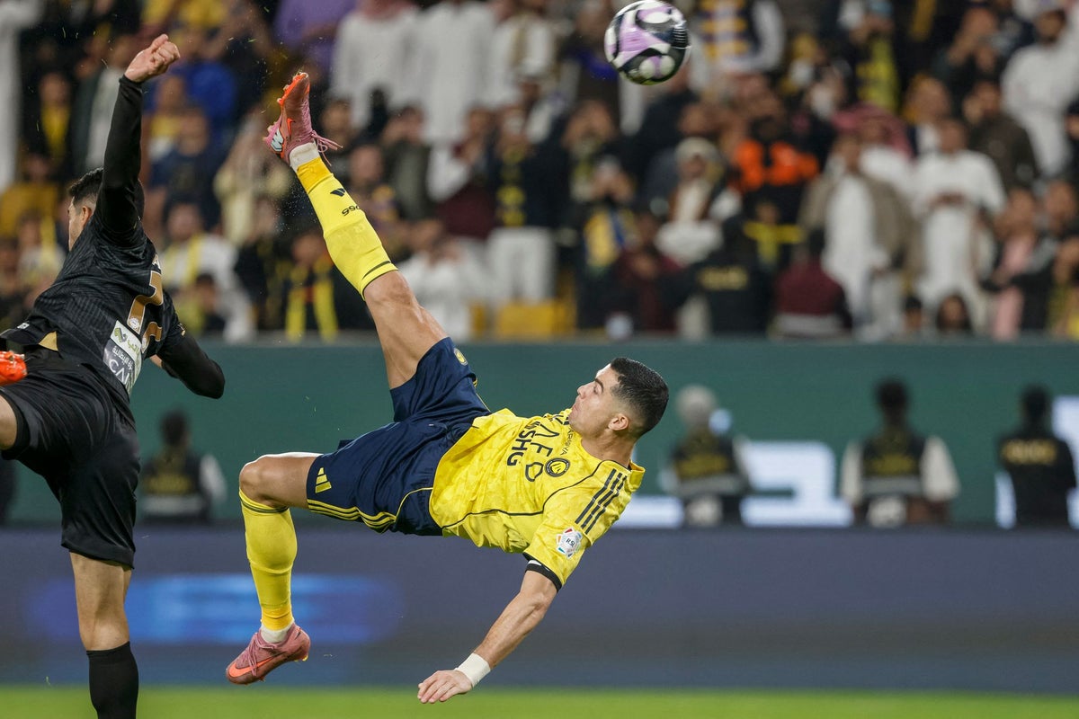Ronaldo scores stunning bicycle kick for Al-Nassr