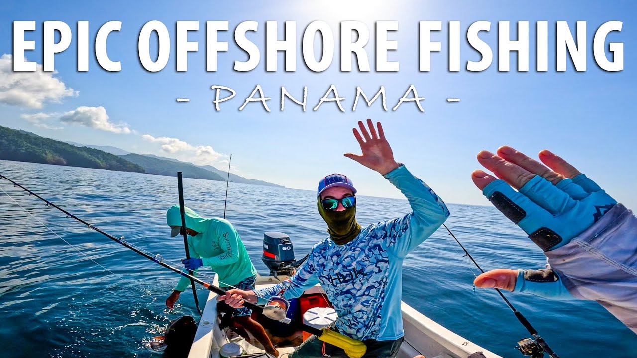 Panama offshore chaos chasing packs of raging yellowfin