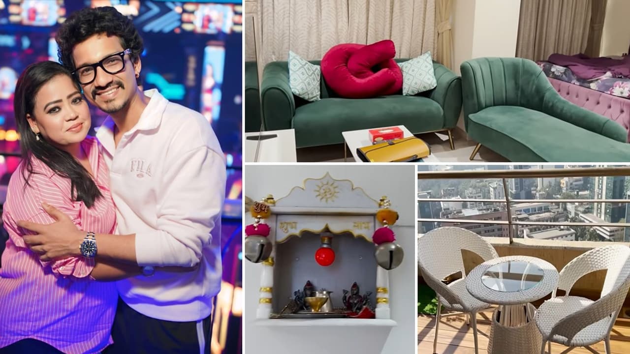 Inside photos of Bharti Singh and Haarsh Limbachiyaa’s modern, cozy ...