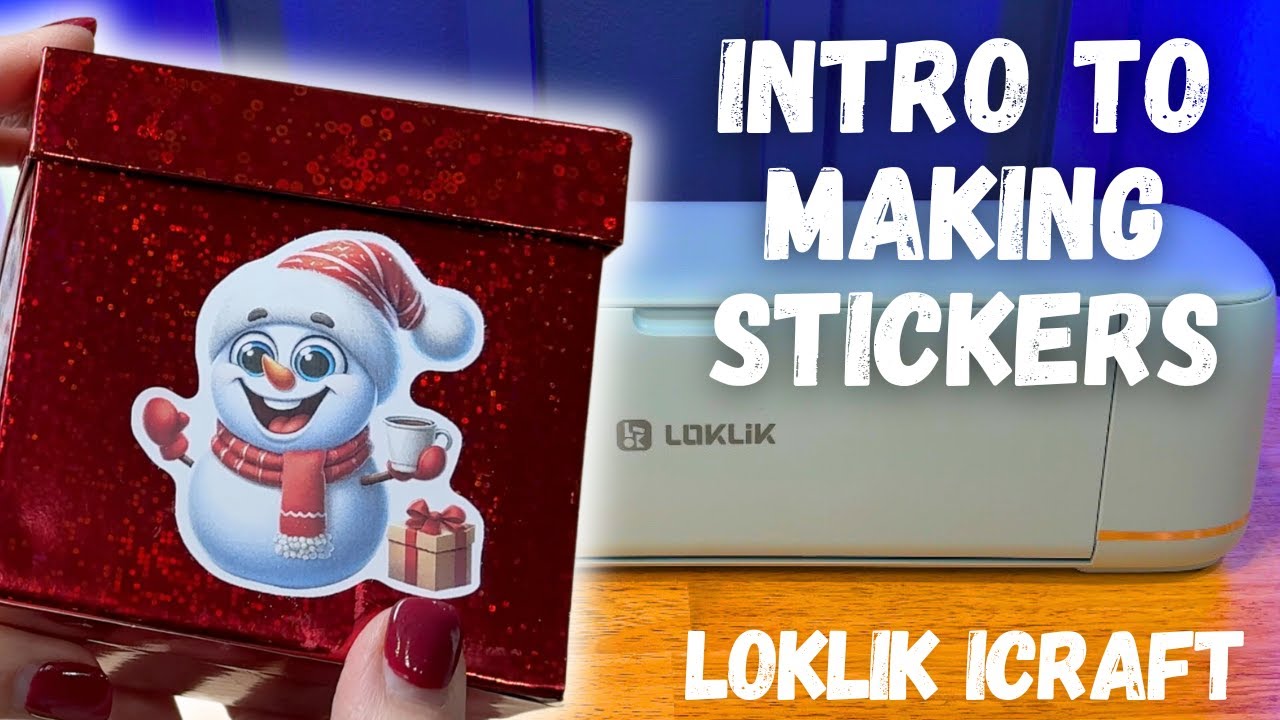 Beginner’s Guide to Creating Stickers with the LOKLiK iCraft Cutting ...