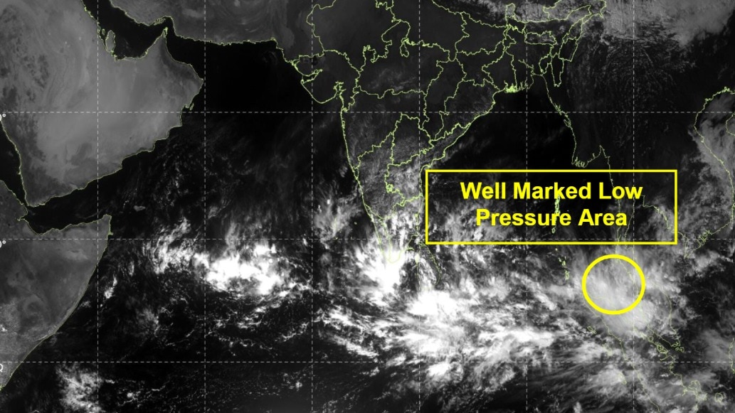 Low pressure forms over Bay of Bengal, may intensify into cyclone Senyar