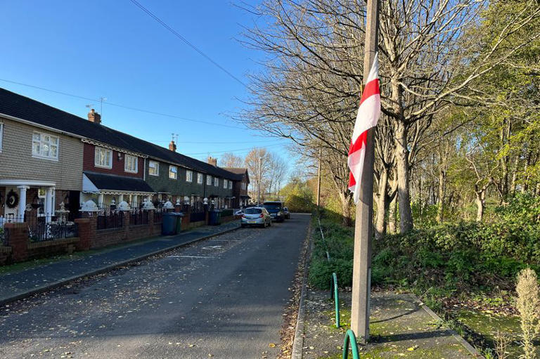 Residents feel 'punished' in estate where house prices split down middle