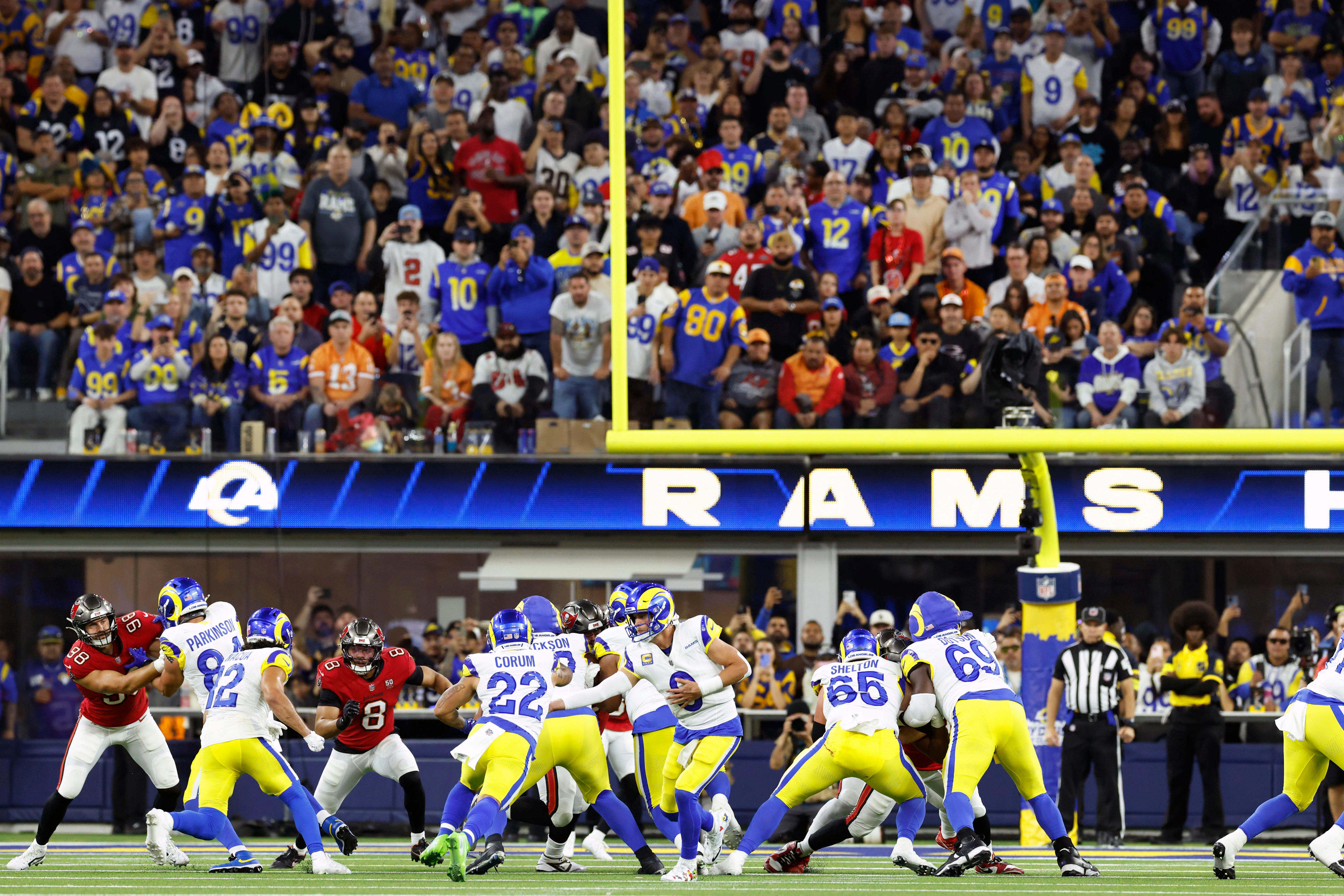 Rams set SoFi Stadium attendance record for 2nd week in a row