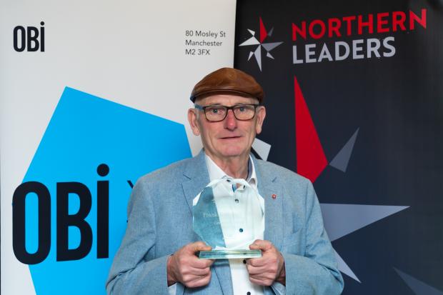 Frank Rothwell given top award for 'legendary' fundraising and work