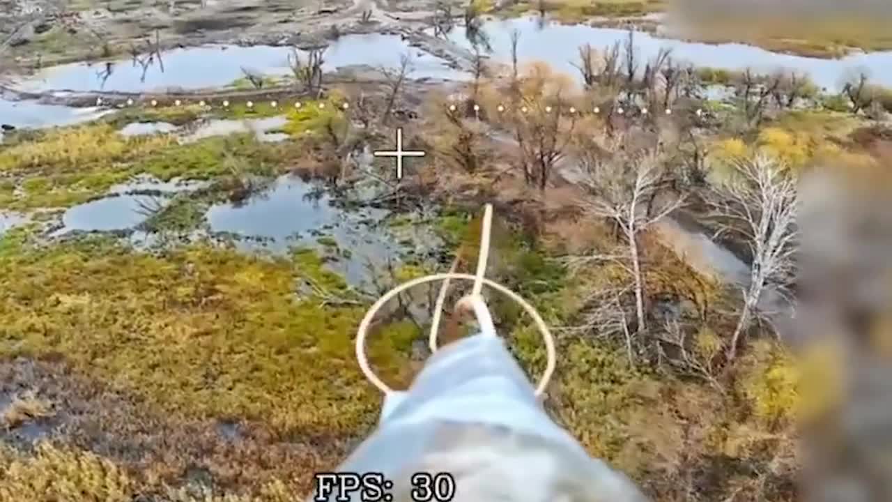 Russia says its FPV drones hit Ukrainian Humvee and pick up trucks in ...