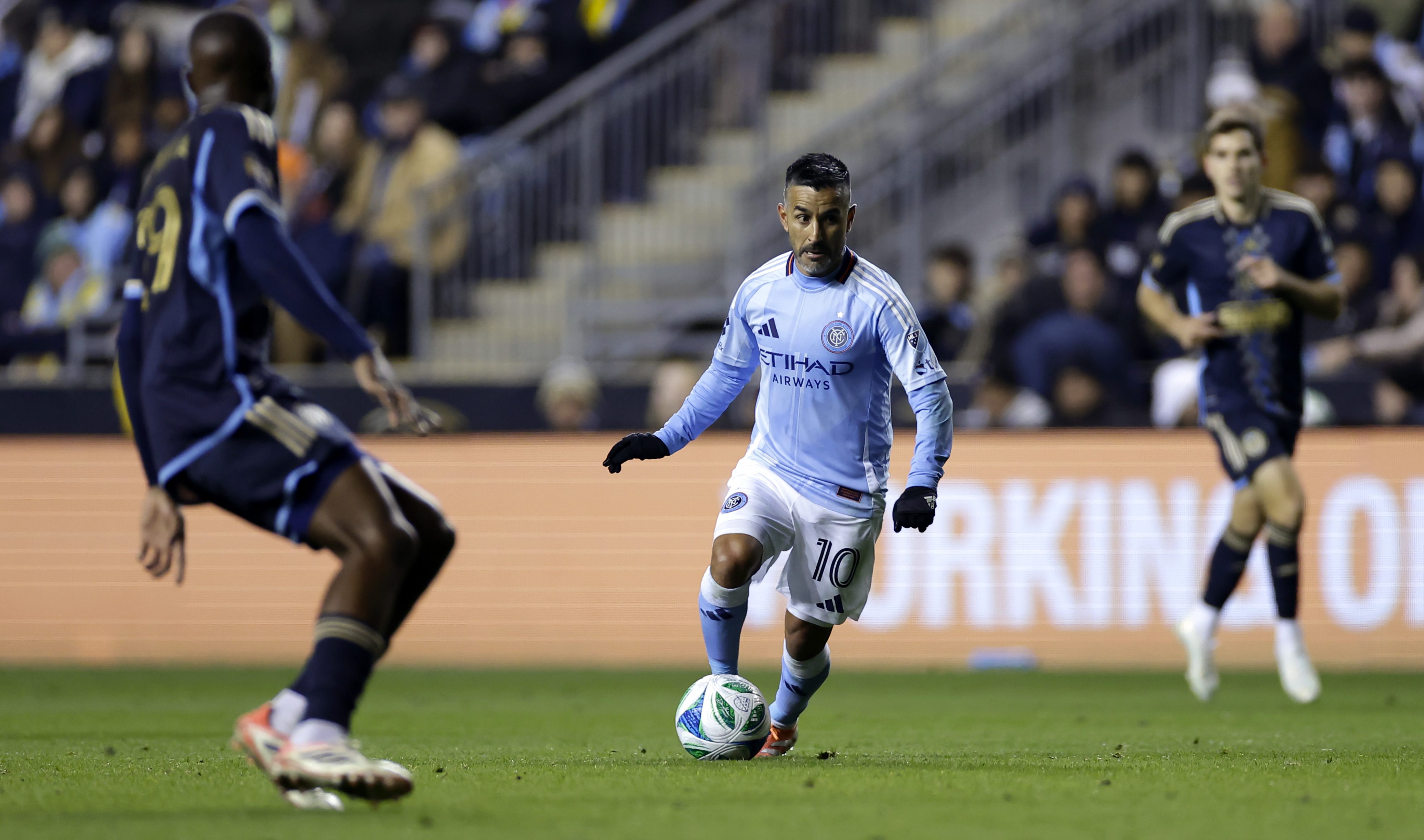 NYCFC upsets top-seeded Philadelphia Union 1-0 in MLS conference semis