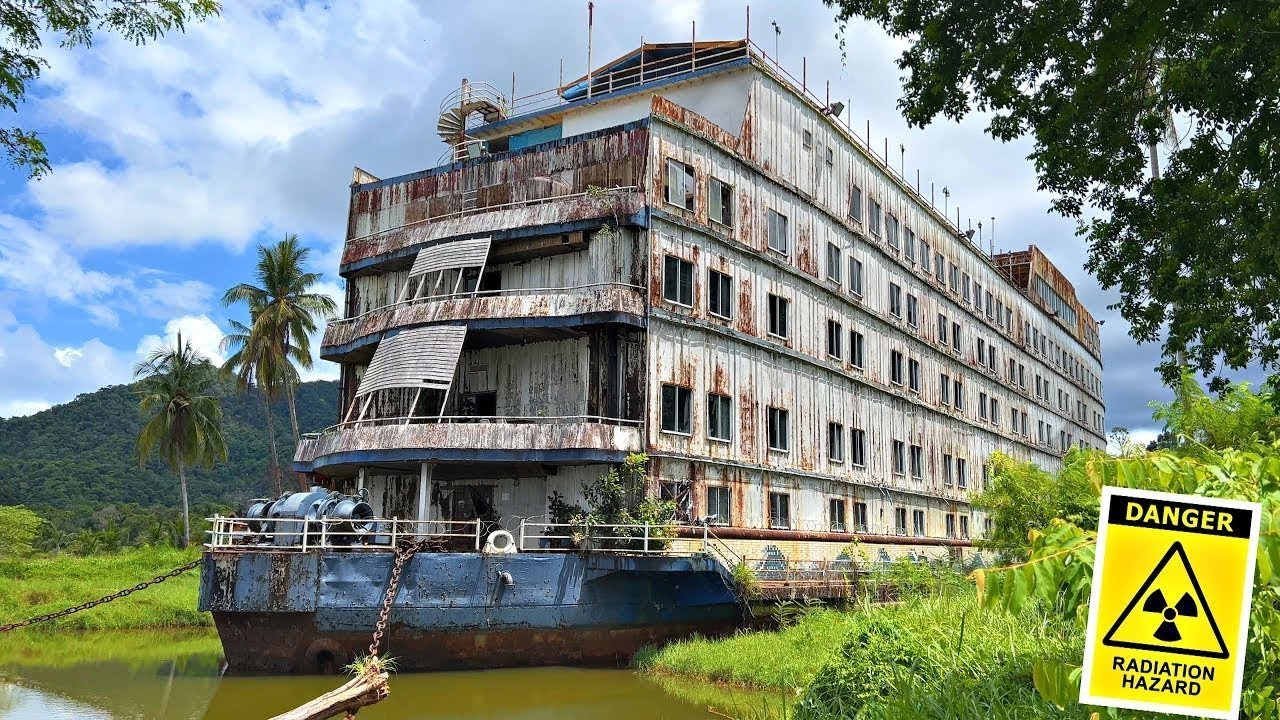 Inside a desert island mystery: An abandoned cruise ship