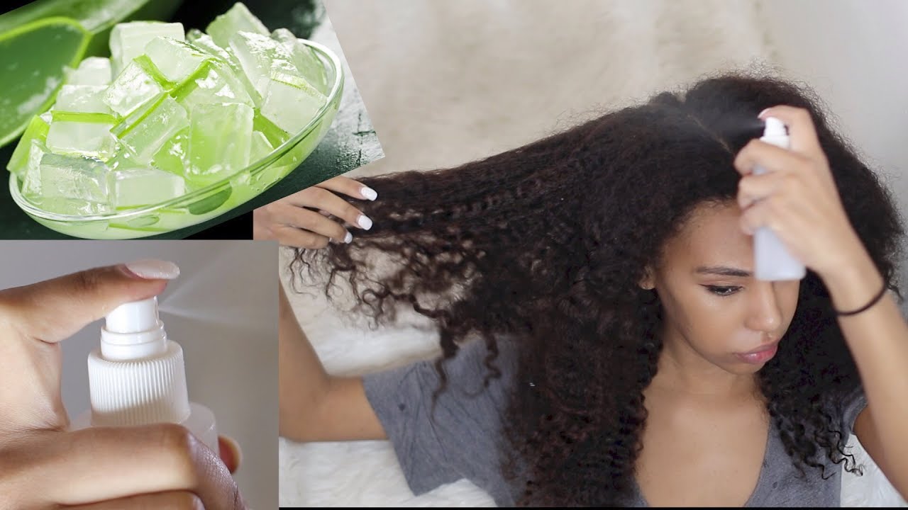 Boost hair growth with aloe vera spray & achieve glowing skin with a ...