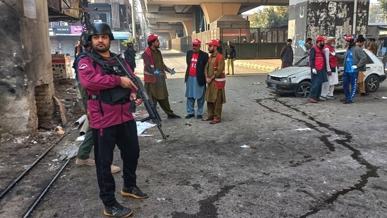Peshawar blast: CCTV footage shows moment of explosion outside ...