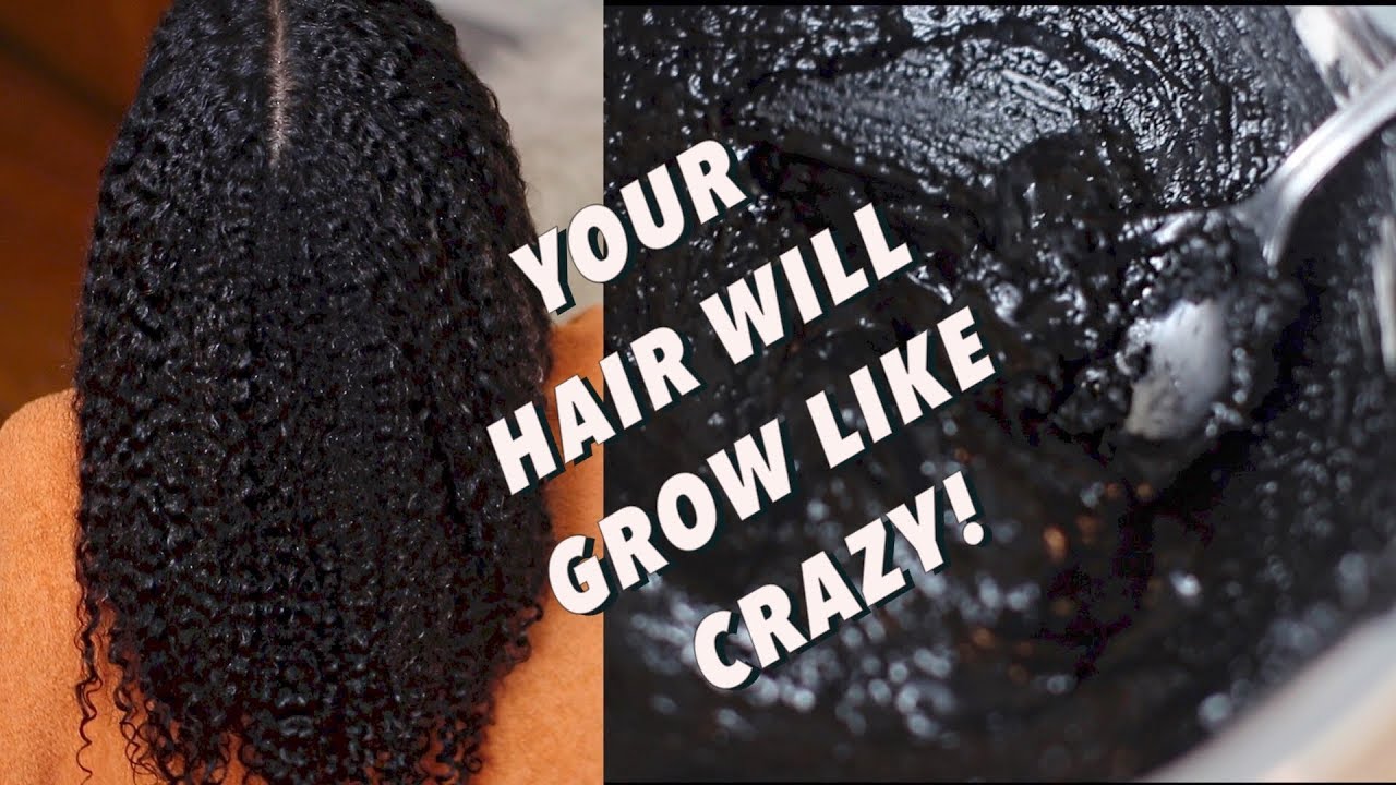 DIY activated charcoal & coconut oil hair mask for healthy hair growth ...