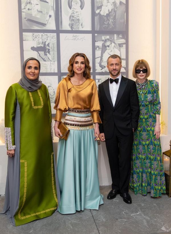 Queen Rania attends the inaugural Franca Fund Gala in Doha