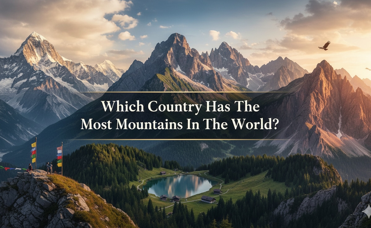 Which Country Has The Most Mountains In The World? Global Rankings ...