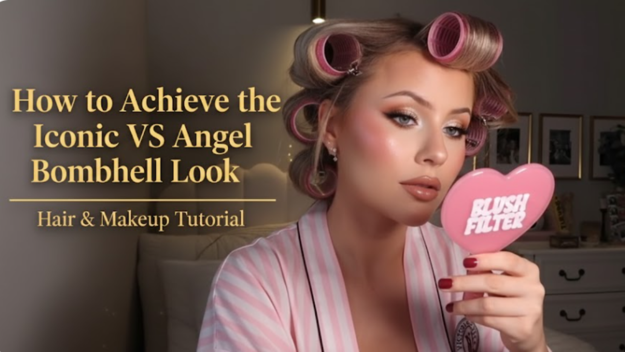 Recreate the VS Angel Bombshell Look Hair & Makeup Made Easy