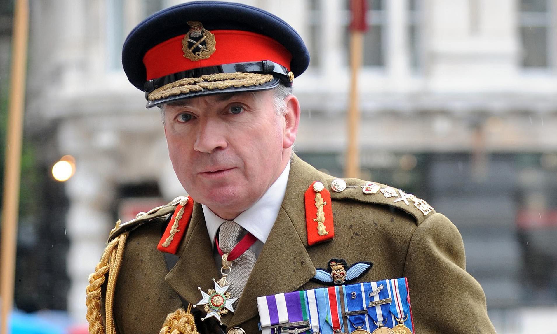 Former head of the British Army suspended from House of Lord for ...