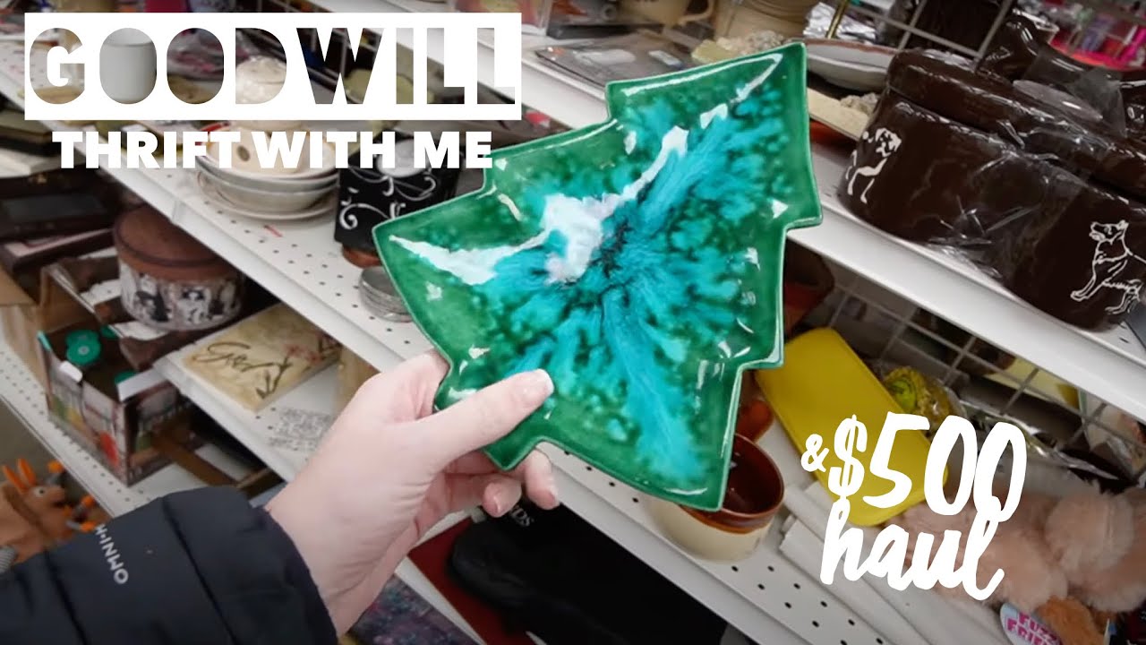 GOODWILL Was a Ghost Town | Thrift With Me & $500 Haul | Reselling
