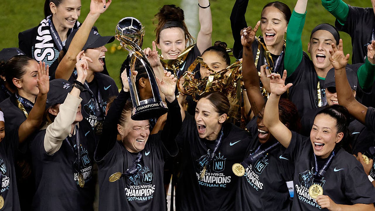 Gotham FC celebrates championship in New York City
