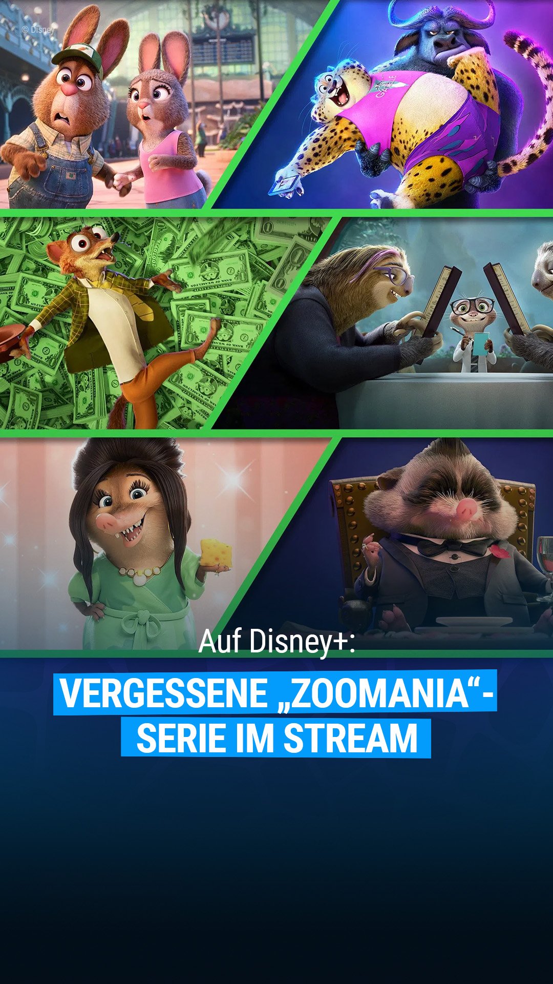 Zoomania: Vergessene Serie im Stream
