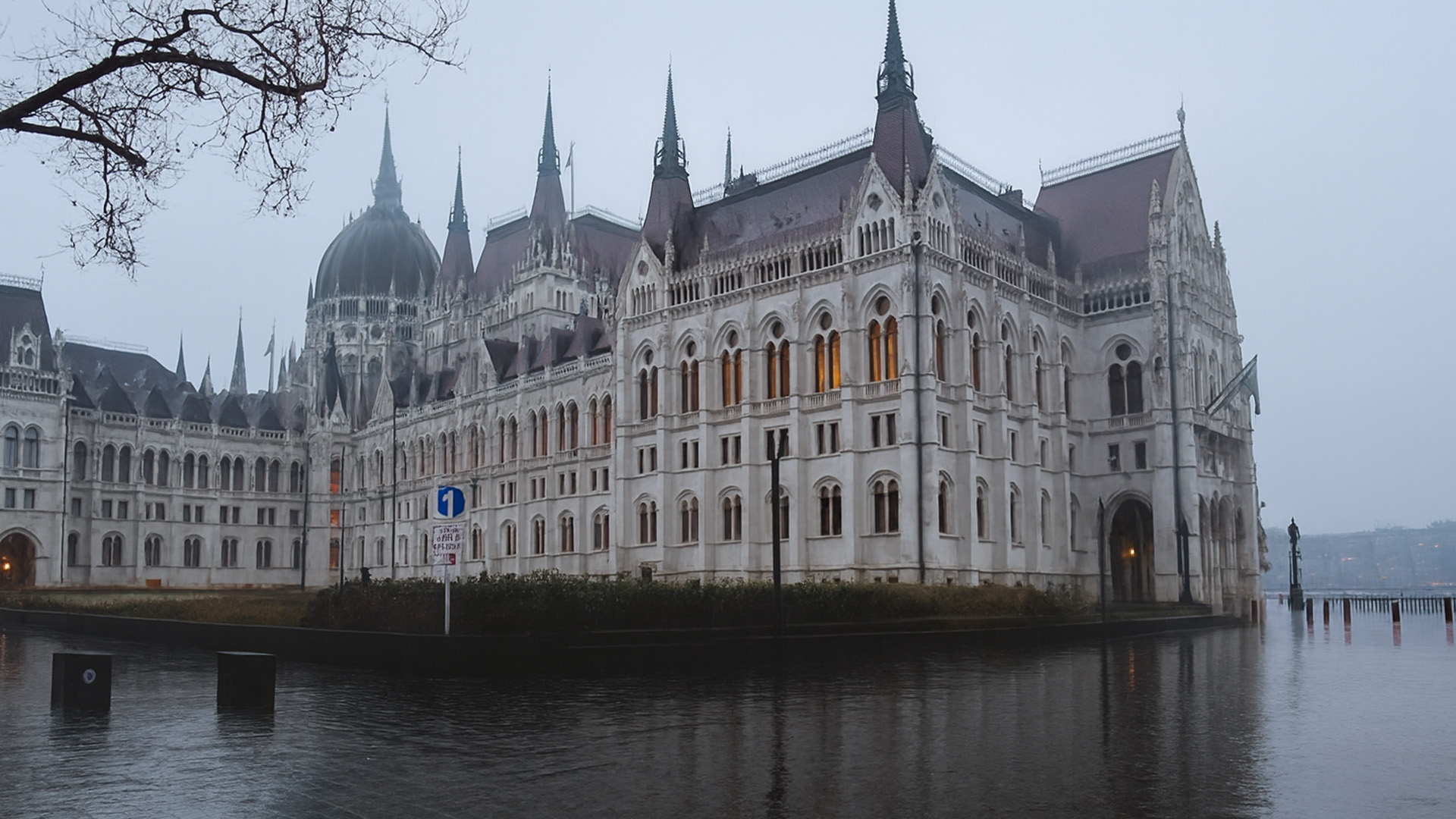 Exploring Budapest in the Rain