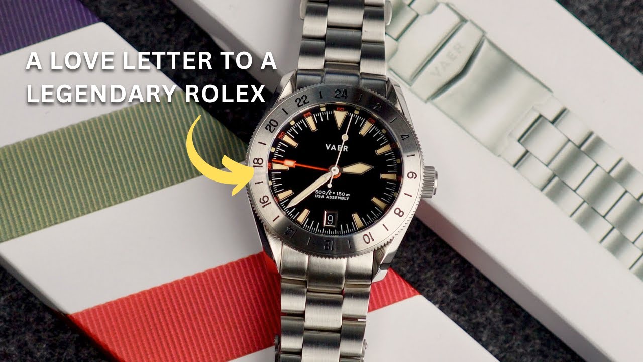 Vaer G2 Watch | A Modern Tribute to Legendary Rolex Design
