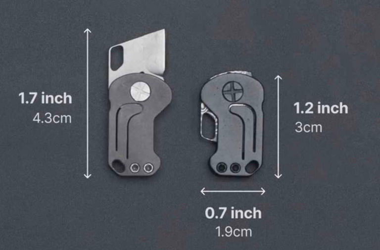 "The Pinner" claimed to be the shortest usable knife