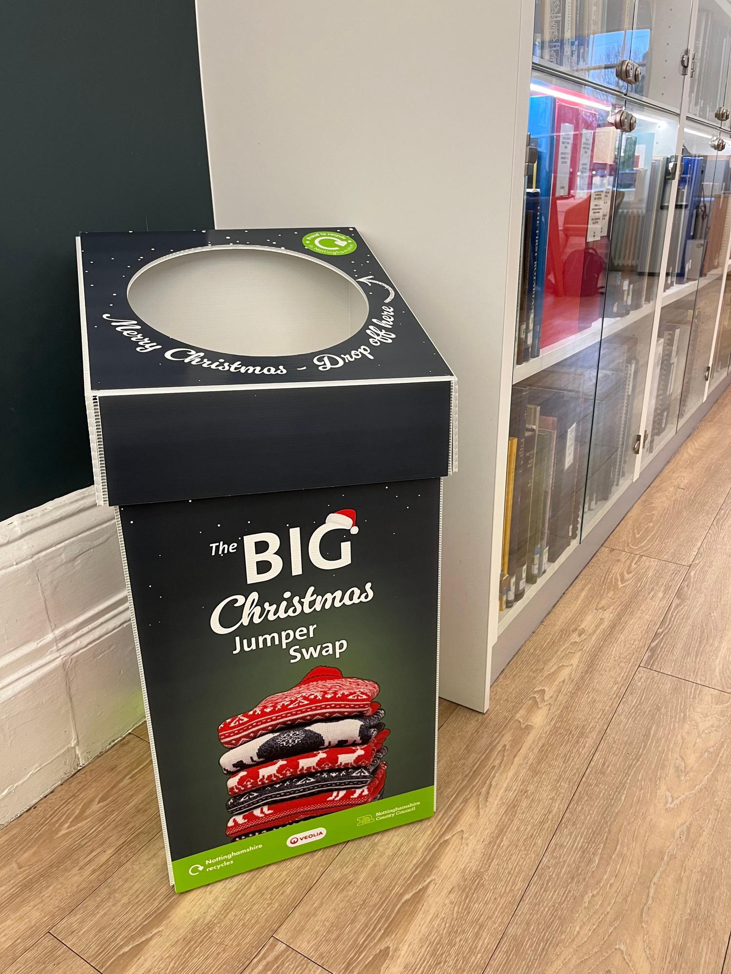 Calling Nottinghamshire residents! Donate or swap your Christmas jumpers this festive season