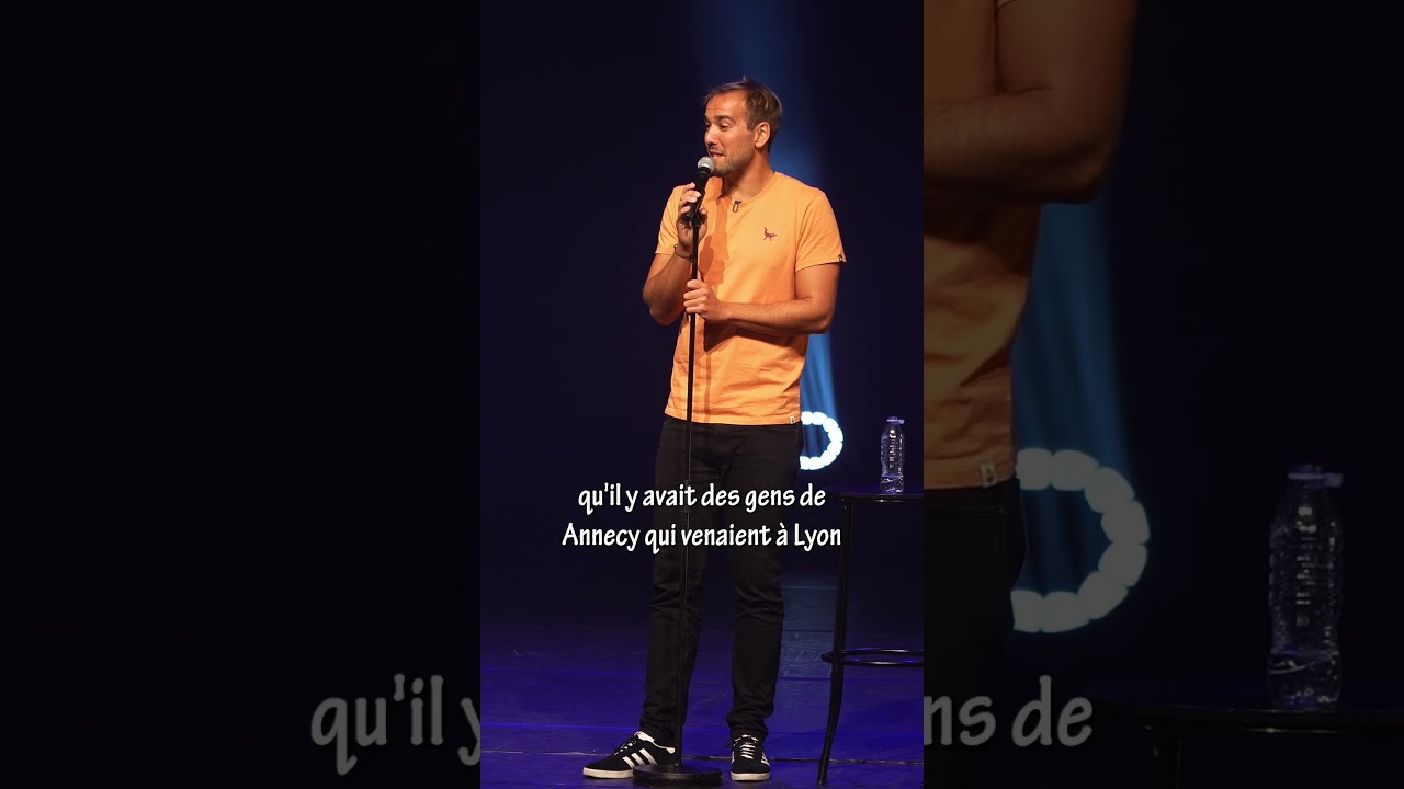 On me demande quand je joue mon spectacle à Annecy