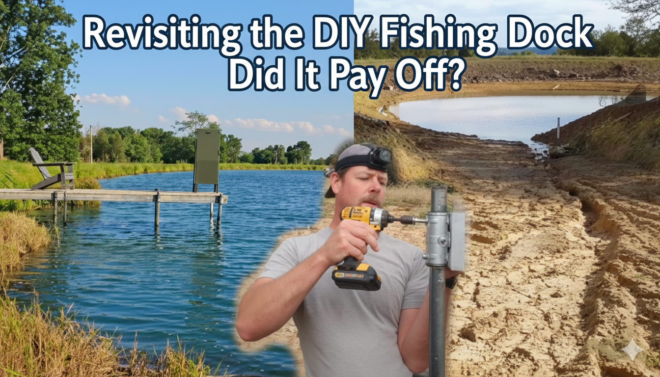 Revisiting the DIY Fishing Dock – Did It Pay Off?