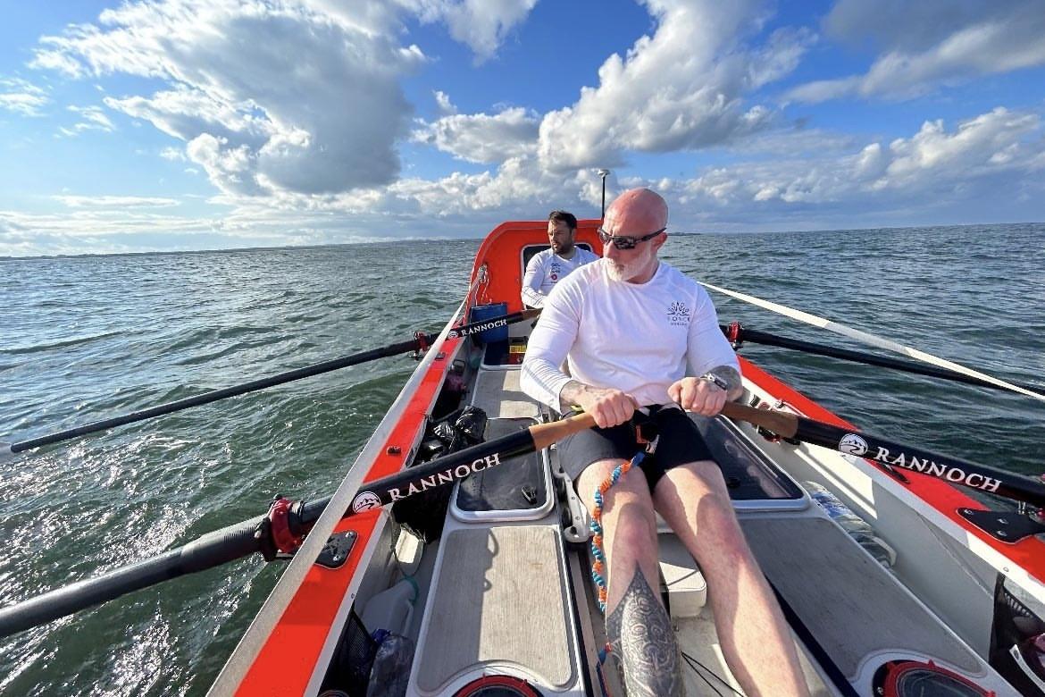 Sleaford pair set off on epic rowing challenge across the Atlantic