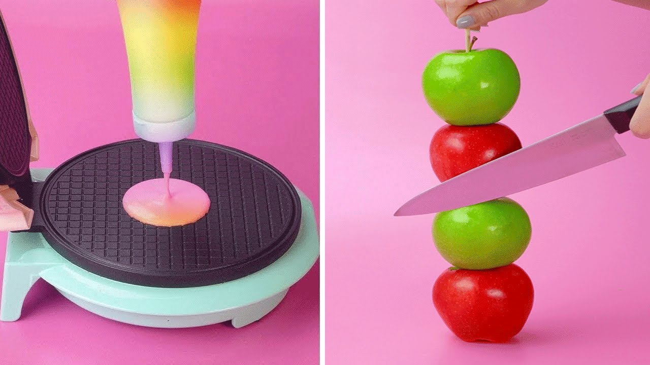 Colorful Cooking Tricks with Fruit and Batter