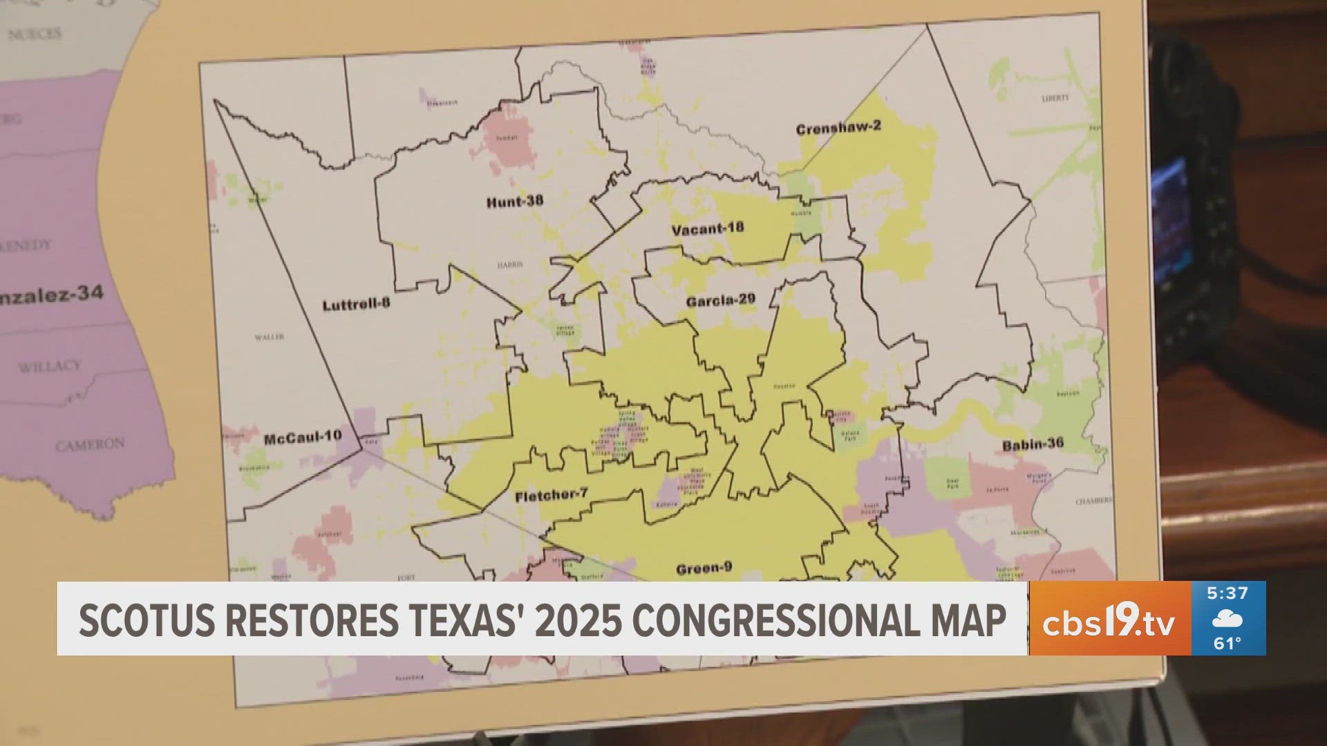Supreme Court restores Texas' 2025 congressional map
