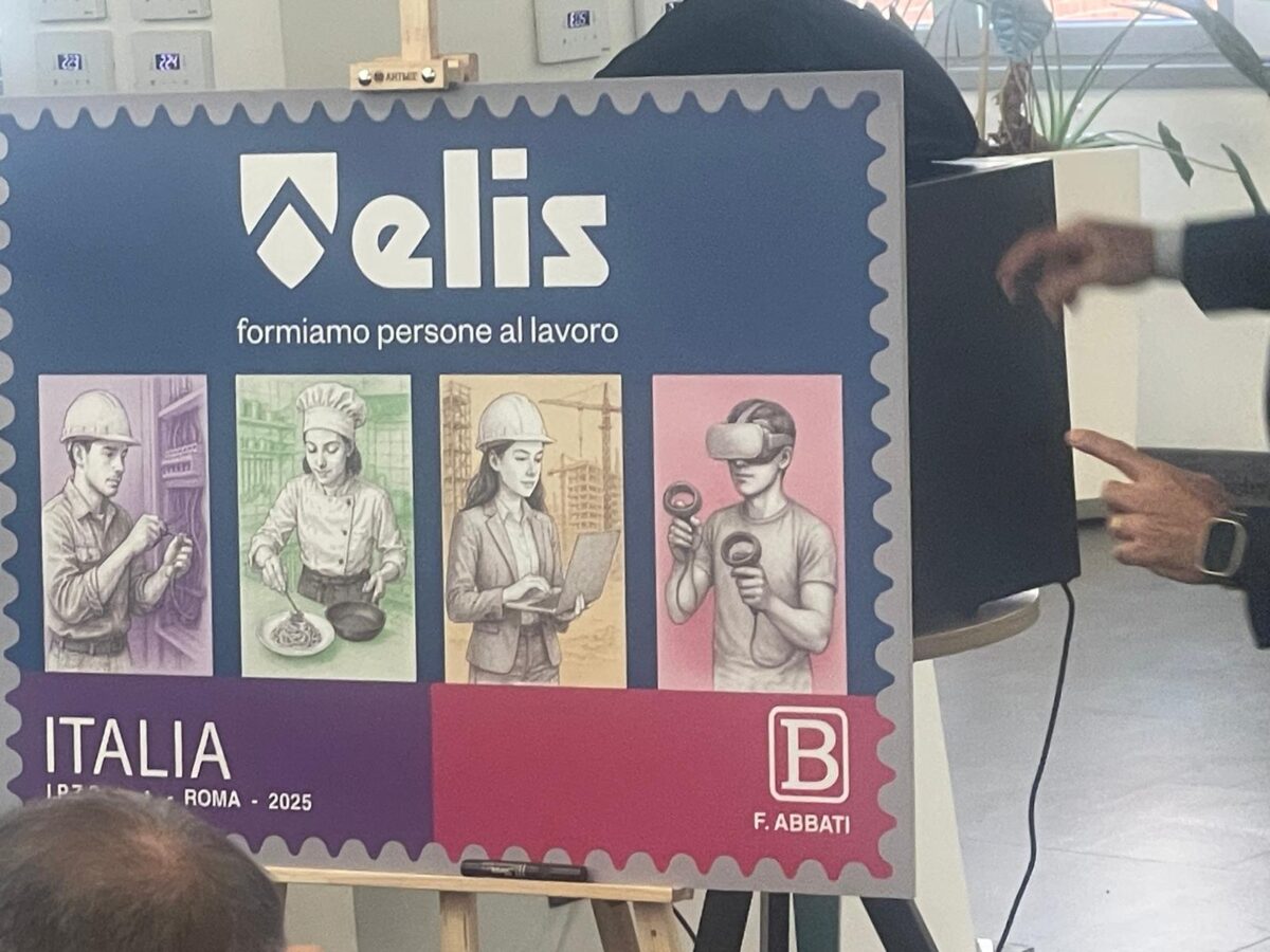 Il francobollo per i 60 anni di ELIS