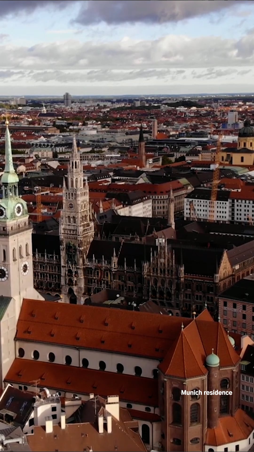 Germany's Architectural Story: Drone Views of Iconic Landmarks.