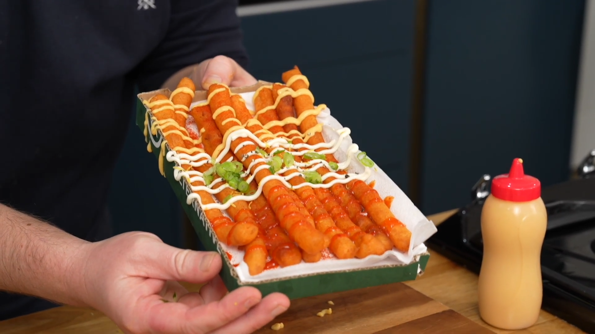 Watch How I Made Foot Long Fries At Home