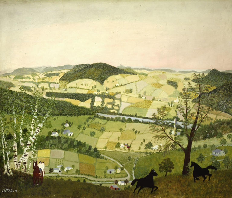 In Her 70s, Grandma Moses Began Painting Lovely Scenes of Rural Life ...